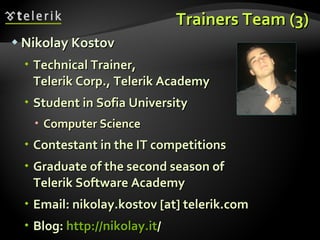 Introduction to Cross-platform Mobile Development Course | PPT