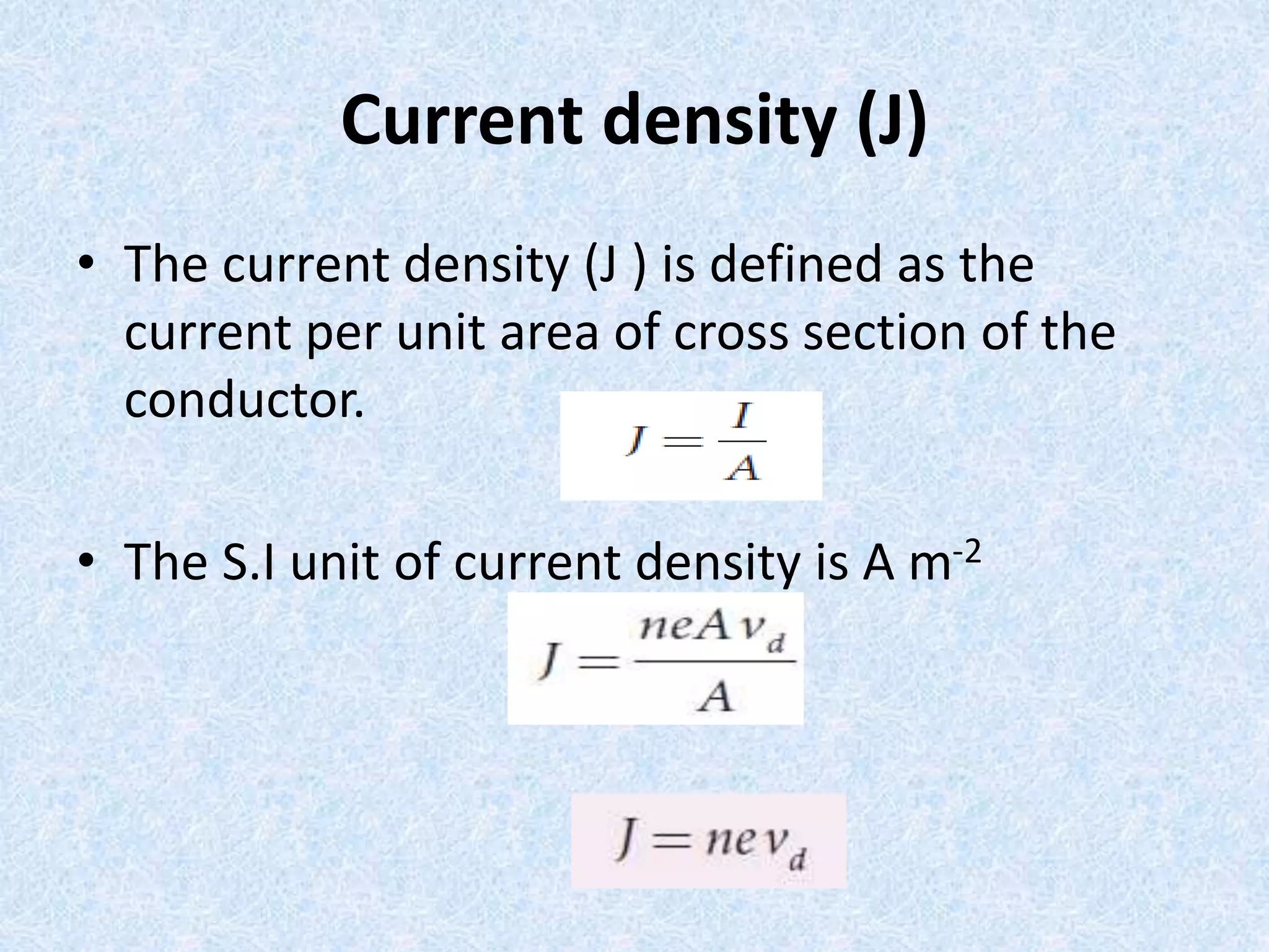 CURRENT ELECTRICITY | PPTX
