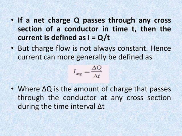 CURRENT ELECTRICITY | PPTX | Chemistry | Science
