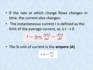 CURRENT ELECTRICITY | PPTX