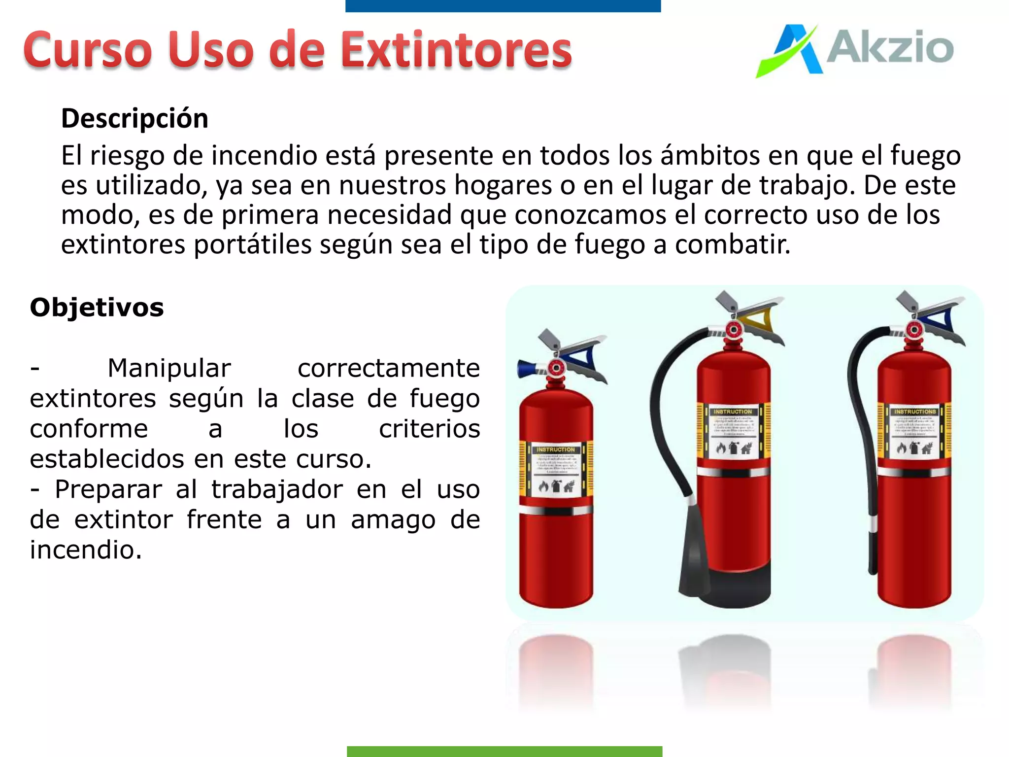2 - Contenido - Uso de extintores | PPTX