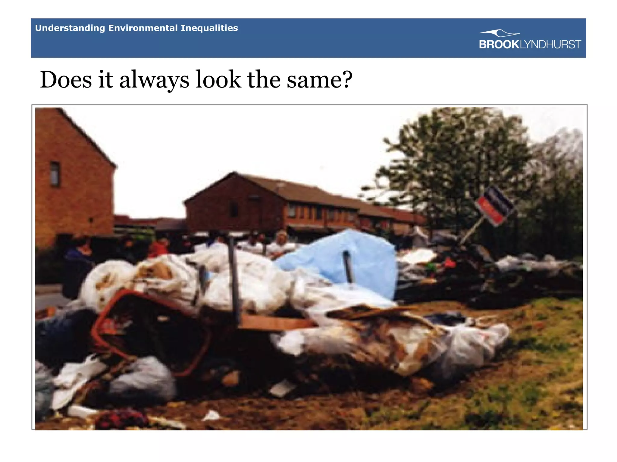 Understanding Environmental Inequality | PPT