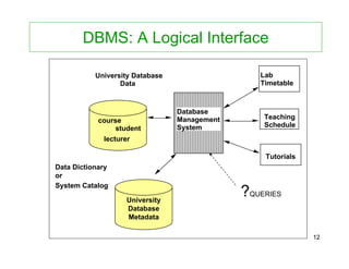 Database Systems Introduction Powerpoint | PPT