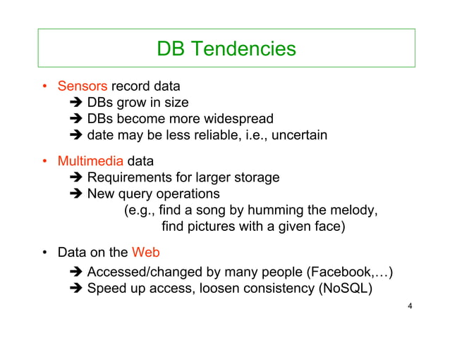 Database Systems Introduction Powerpoint | PPT