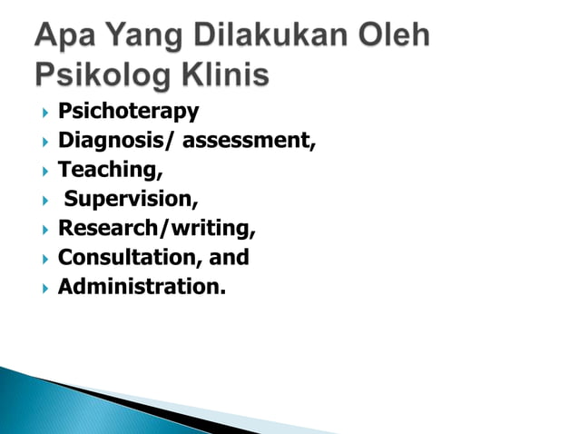 1.defining clinical psychology | PPT