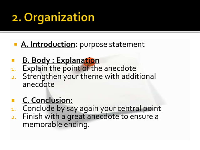 1 Definition Of Entertain Speech | PPT