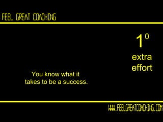 1 Degree Extra Effort | PPS