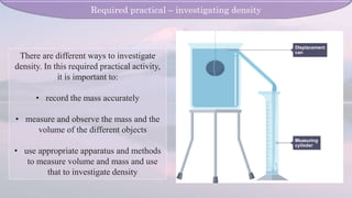 1-Density---pressure. physics for grade 8 igcse | PPTX