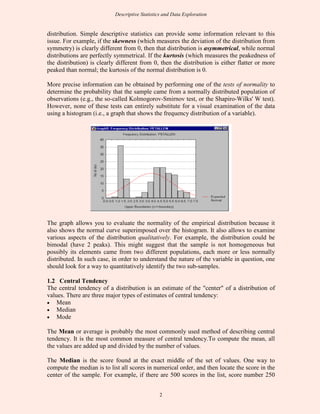1 descriptive statistics | PDF