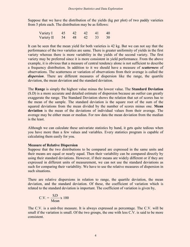 1 descriptive statistics | PDF