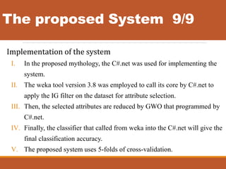 Design of an Intelligent System for Improving Classification of Cancer ...