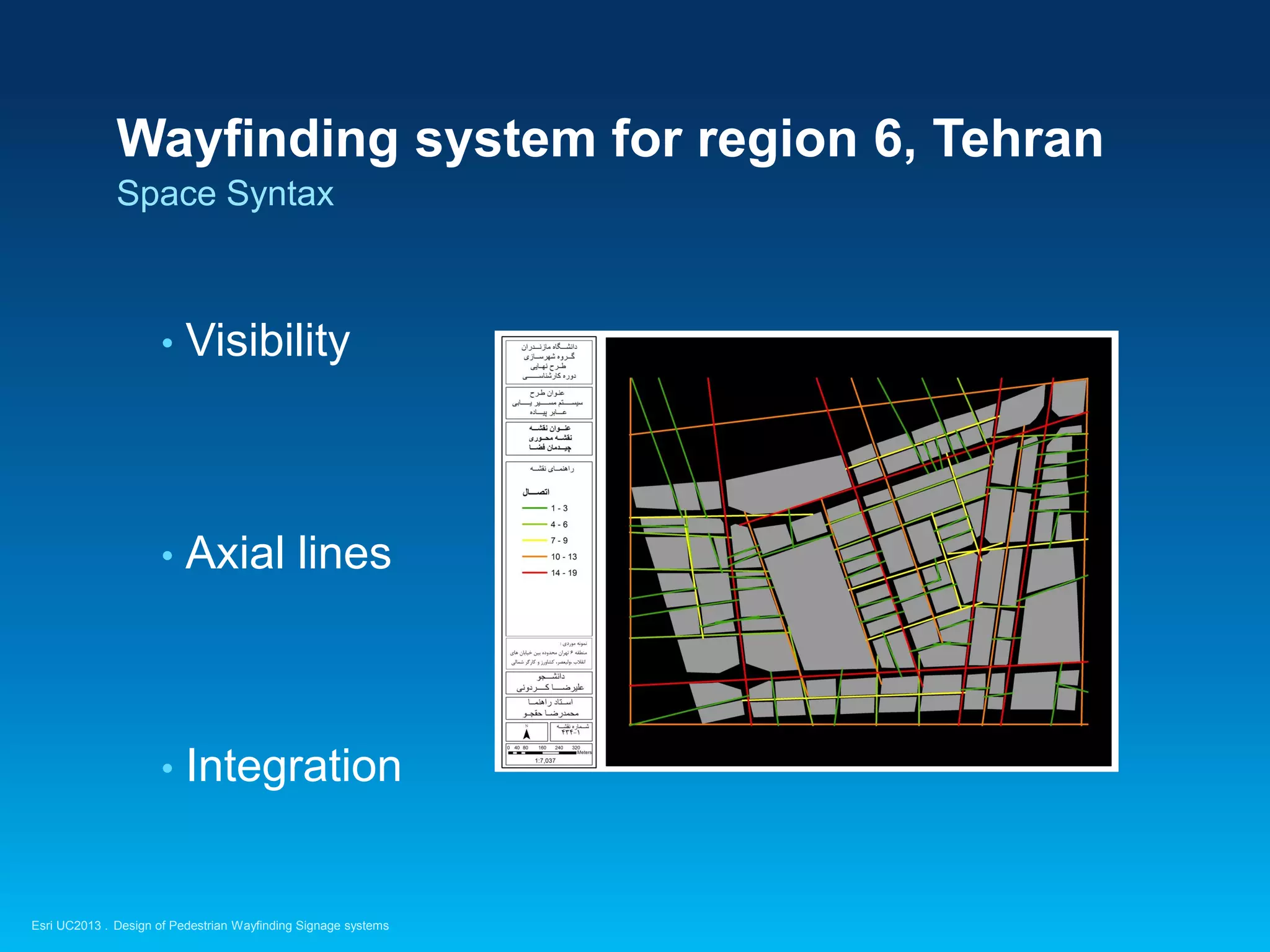 Design of pedestrian wayfinding signage systems | PPT