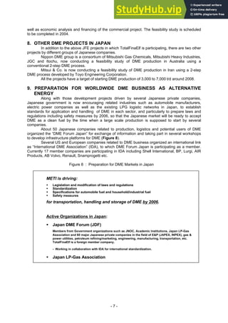 1-DEVELOPMENT of Dimethylether ( Dme ) Synthesis from Natural Gas as an ...