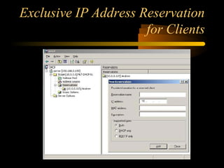 1 dhcp server and windows server 2012 | PPT