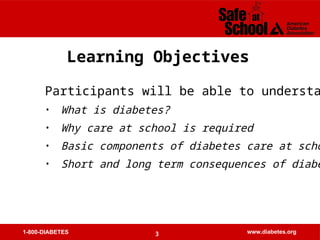 diabetes-basics.ppt presentation to school children | PPT