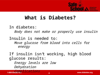 diabetes-basics.ppt presentation to school children | PPT