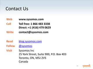 Different Types of Social Media Channels - Sysomos | PPT