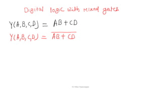 1-Digital Logic, Boolean algebra.pdf