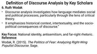 1-Discourse Analysis (2).pdfyyyuuyyyyyyy | PDF