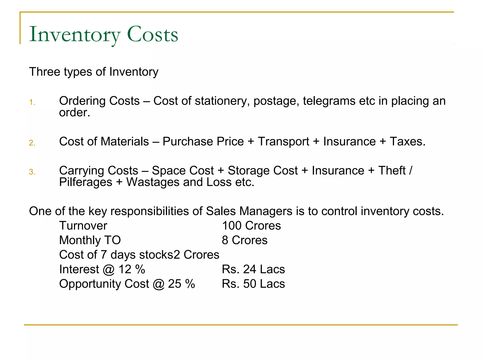 1 distribution cost analyis | PPT