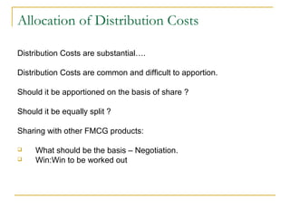 1 distribution cost analyis | PPT