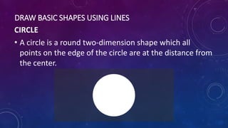 1 - draw basic shapes with illusion of volume.pptx