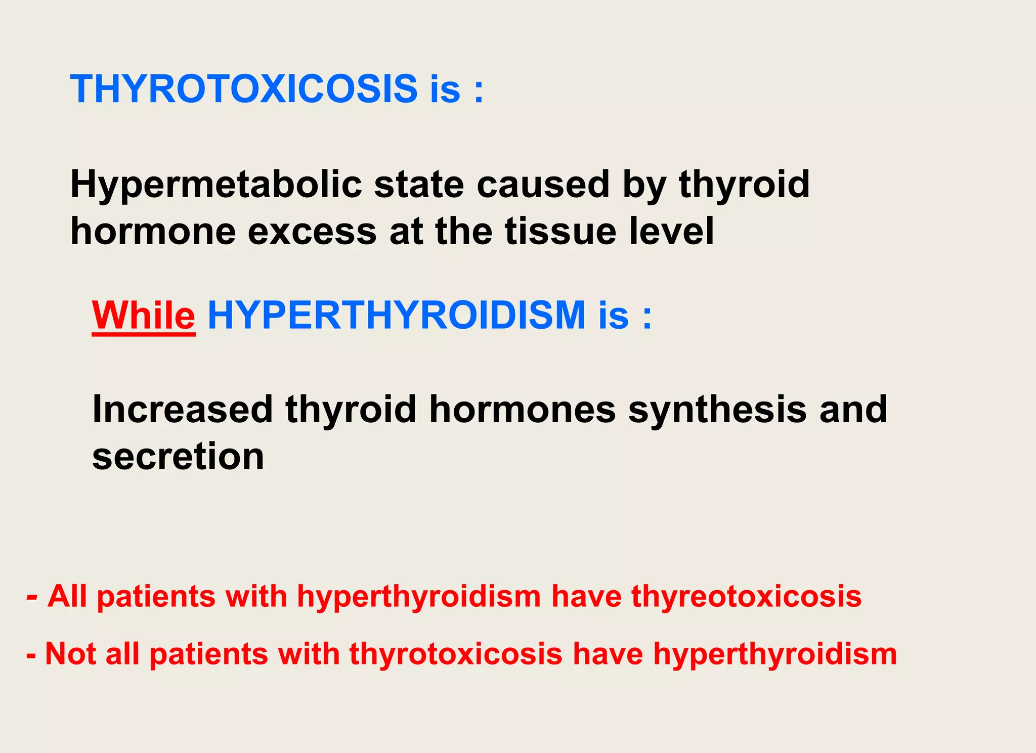drugs used in hyperthyroidism | PPT