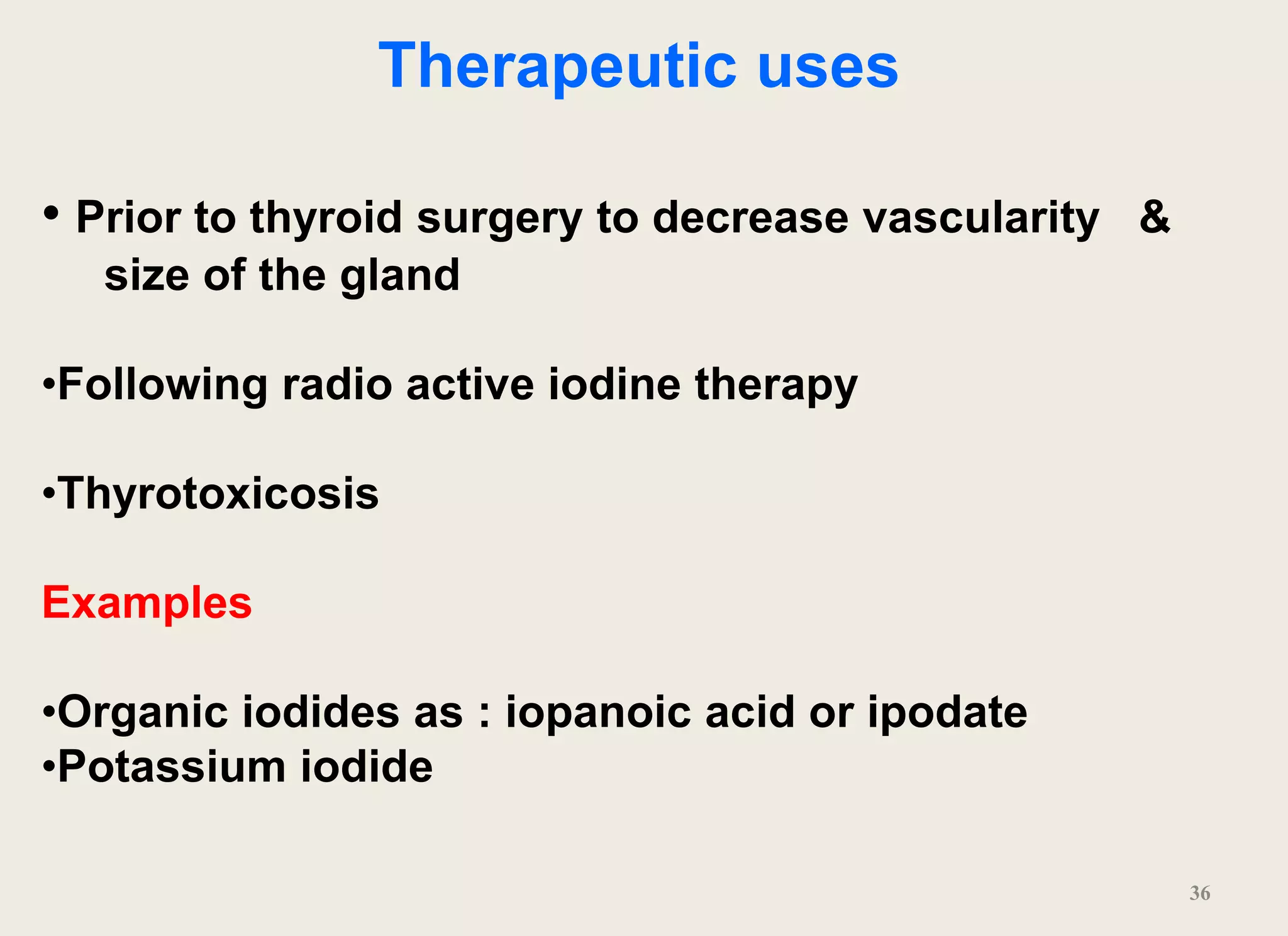 drugs used in hyperthyroidism | PPT