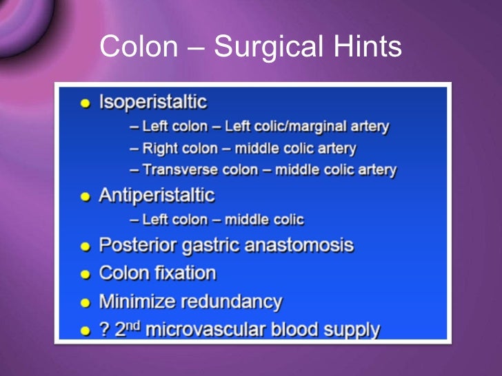 Esophaegeal resection & reconstruction