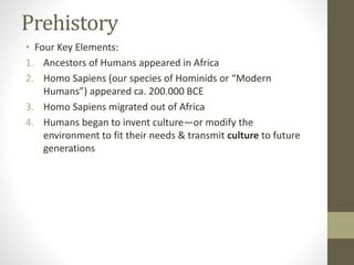1 earliest human societies | PPTX | Geography | Science