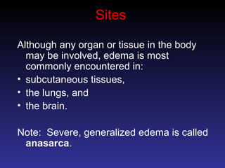 1 edema | PPT
