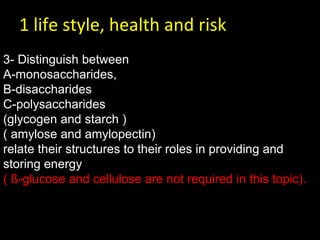 Starch Structural Formula Igcse