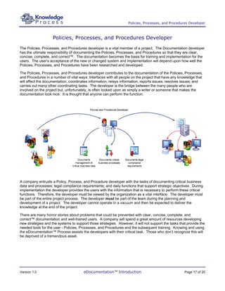 1. eDocumentation Process Introduction Phase | PDF