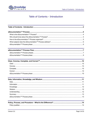 1. eDocumentation Process Introduction Phase | PDF