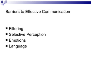 1 Effective Communication | PPT | Computer Networking | Computing