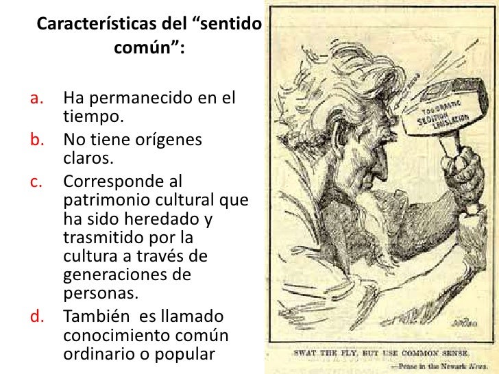 Que Es El Conocimiento Vulgar O De Sentido Comun - Descargar Libros Gratis
