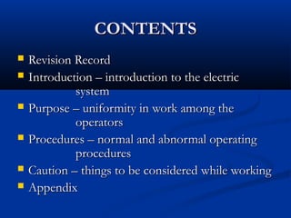 1 electric systems operation | PPT