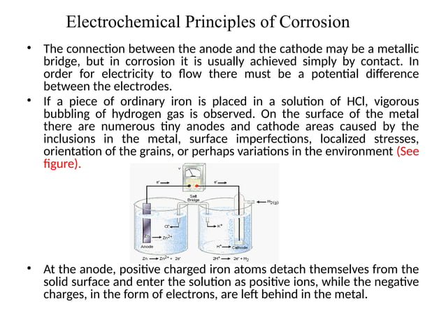 1-Electrochemical Corrosion presentation.pptx | Chemistry | Science