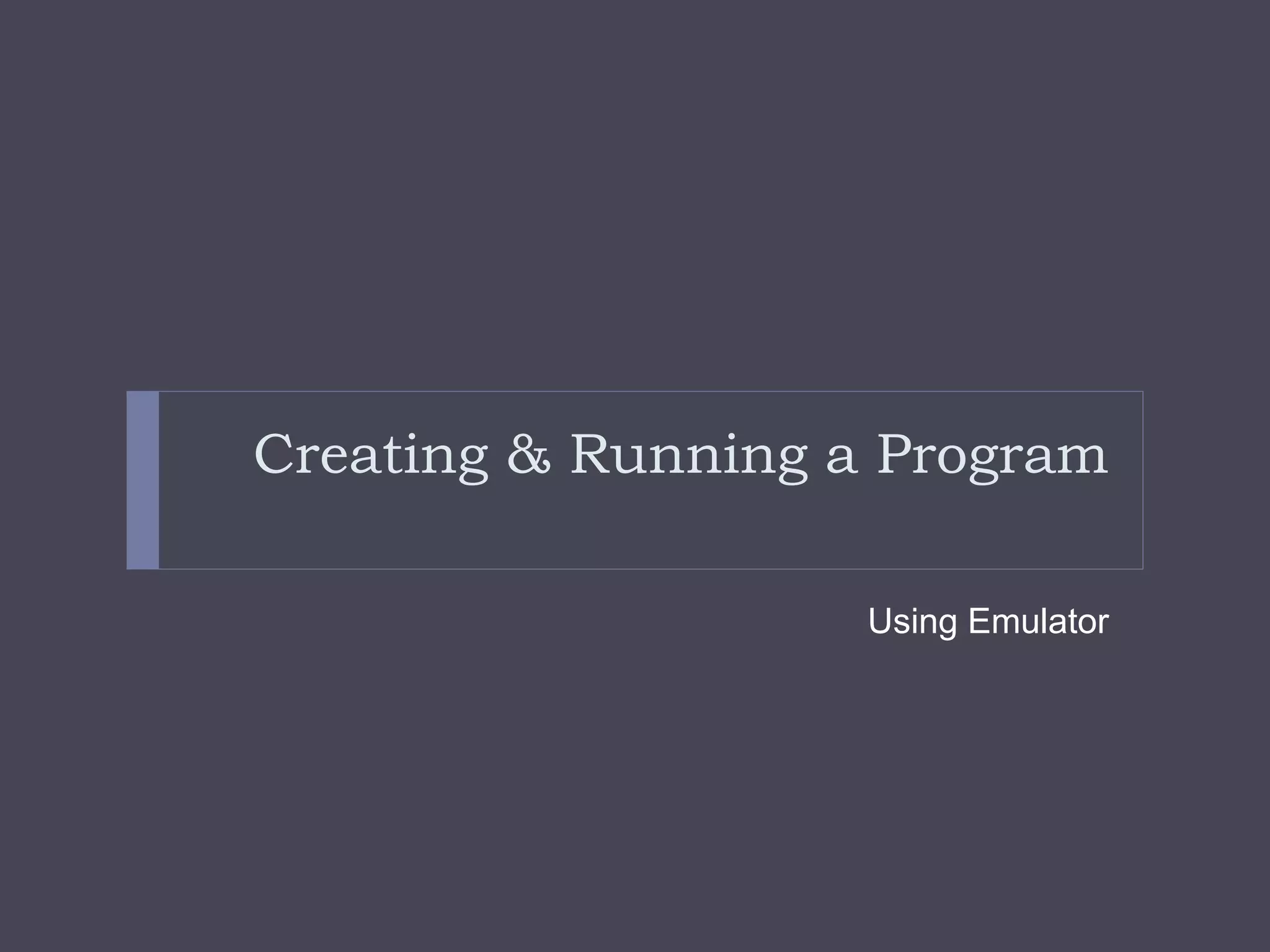 Introduction To EMU | PPTX