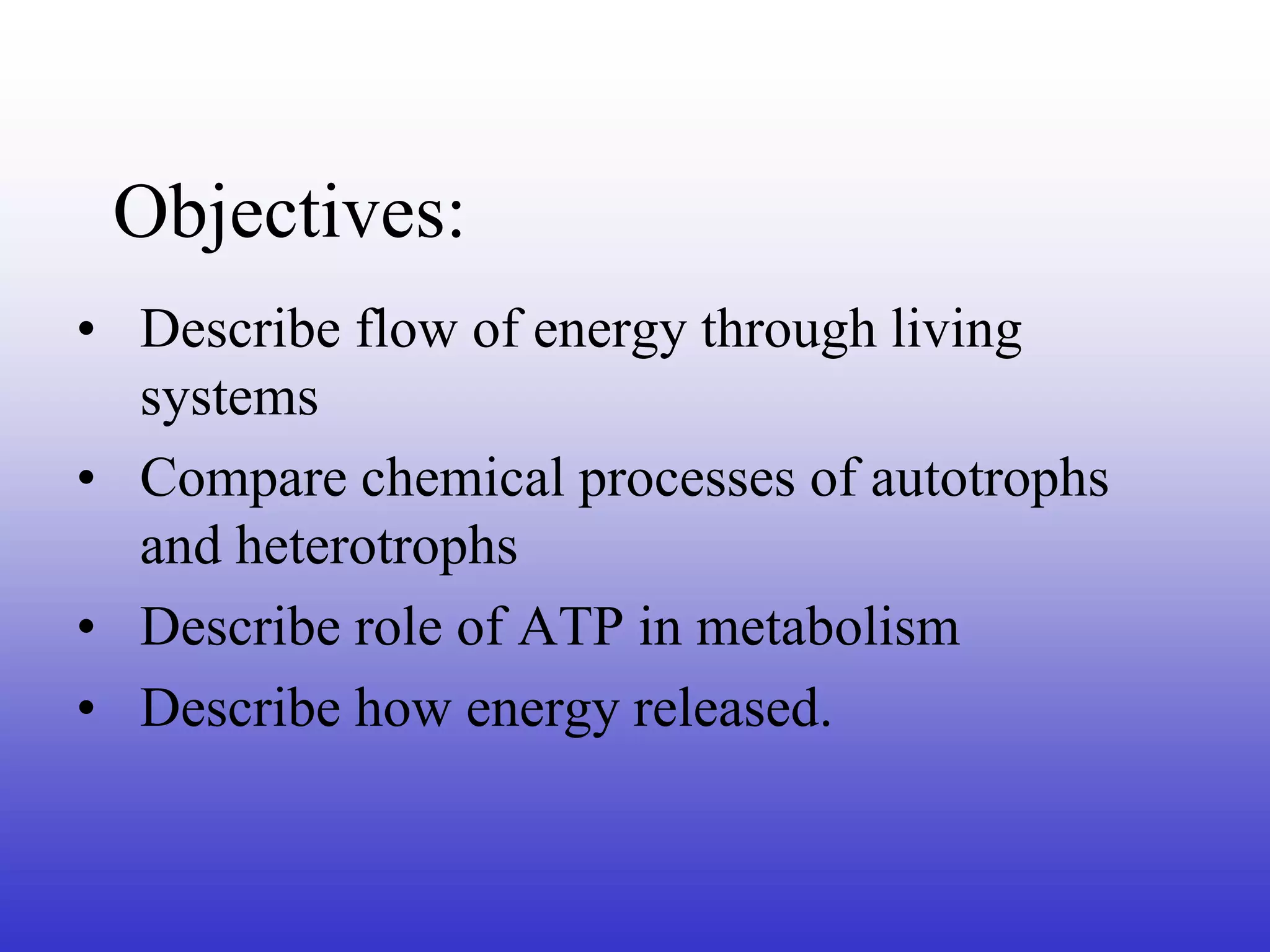 1 energy in a cell new | PPT
