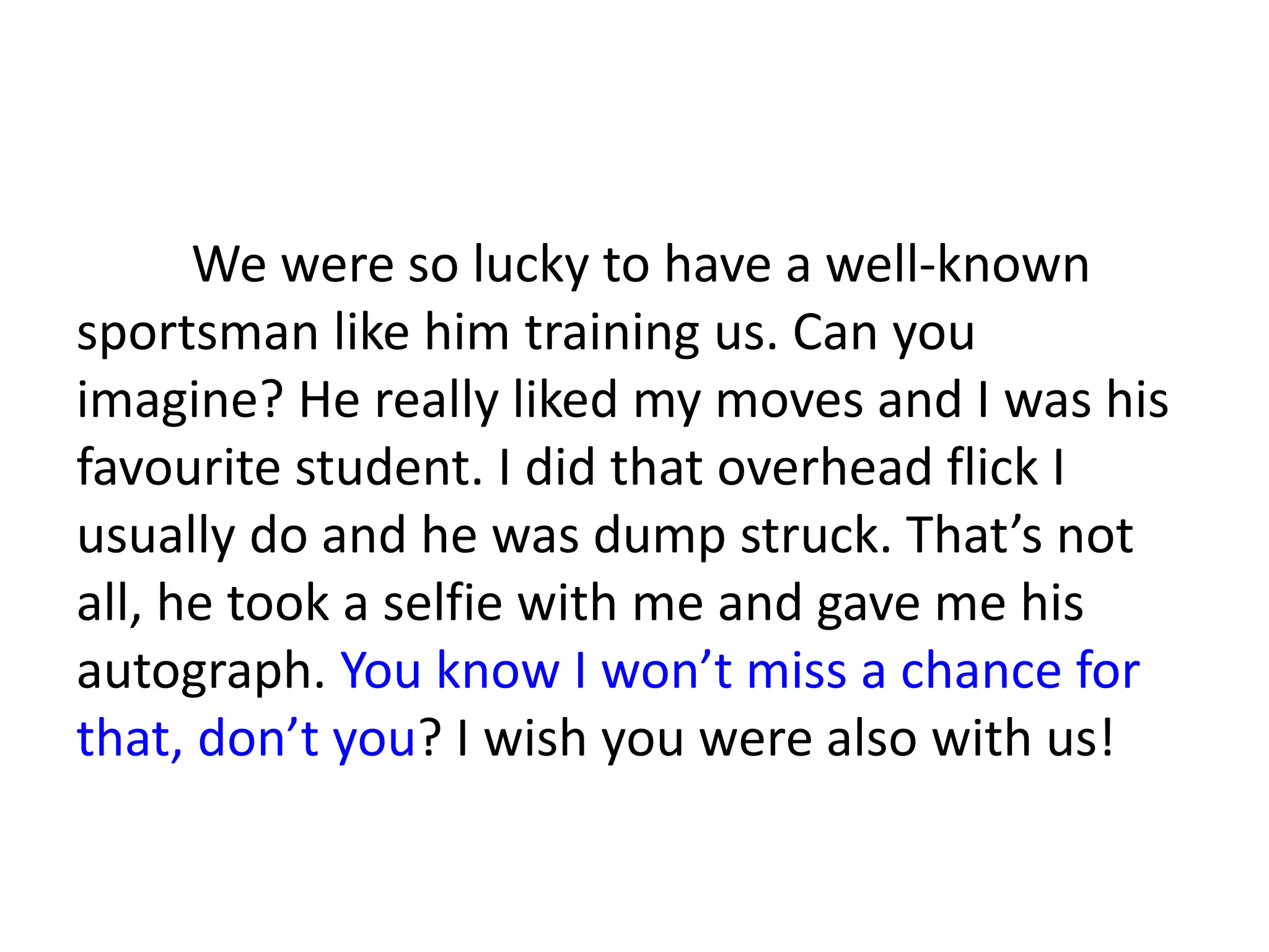 Descriptive letter 2 | PPT