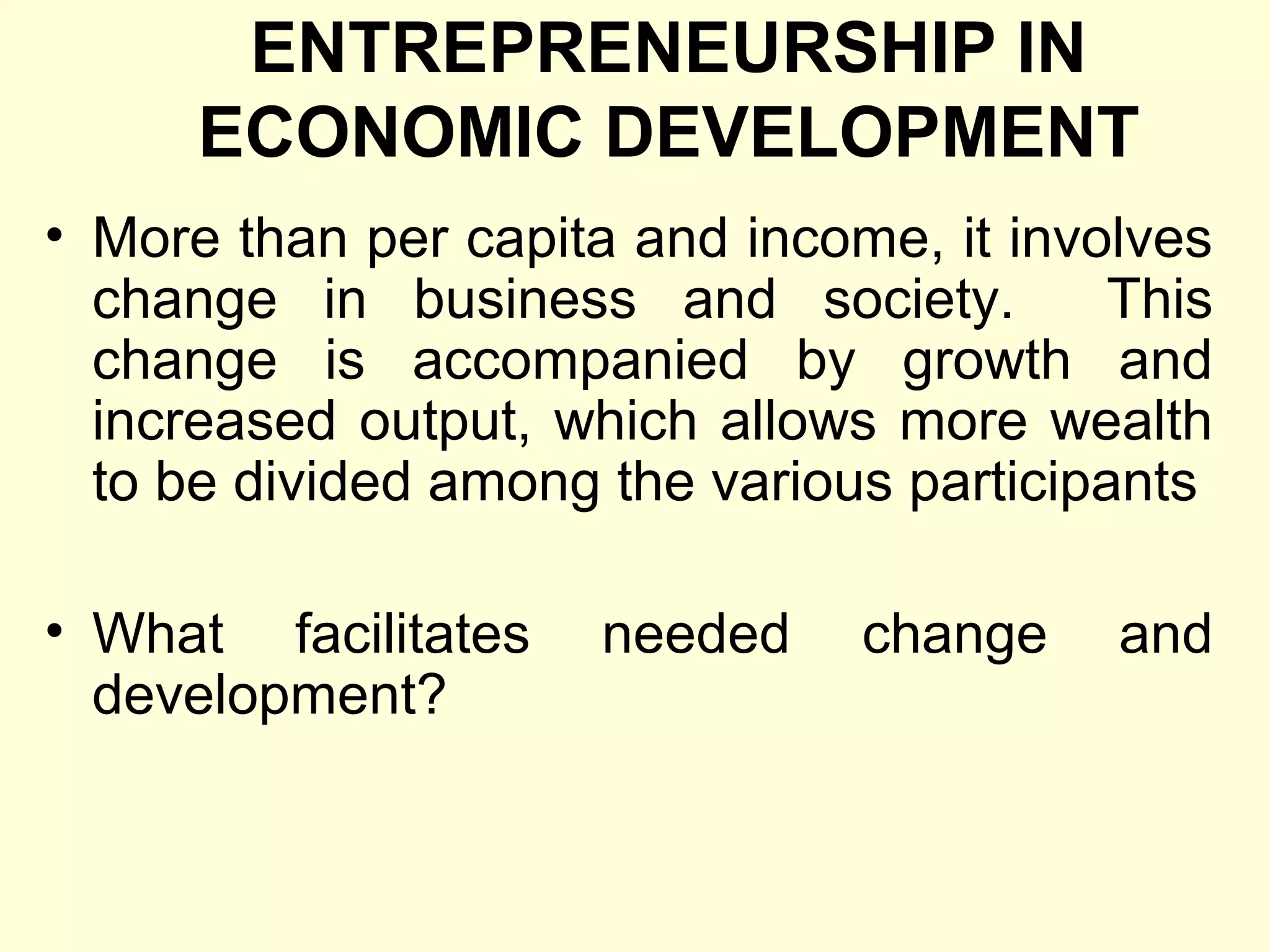 1 entreprenuership-chapter-1-the-nature-&-importance-of-entreprenurs | PPT
