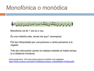 Música ESO - La textura | PPTX