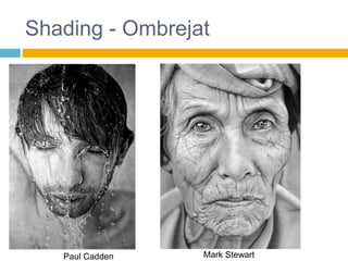 1 ESO Visual i Plàstica Hatching Shading and Stippling | PPTX