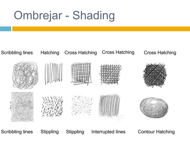 1 ESO Visual i Plàstica Hatching Shading and Stippling | PPT