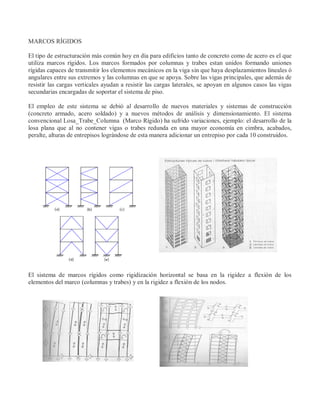 1 Estructuracion de edificios en marcos de acero | PDF