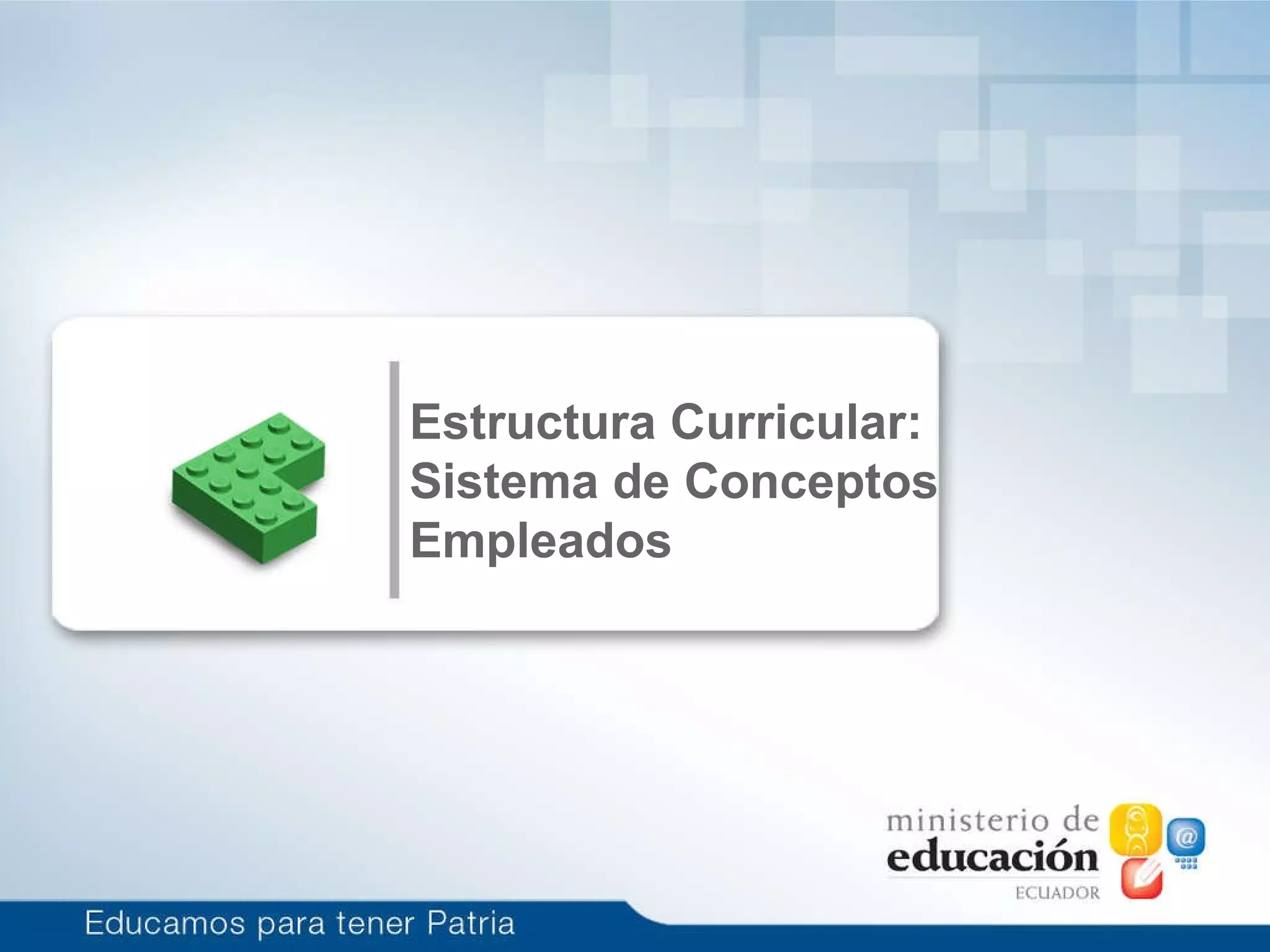 1 estructura curricular | PPT