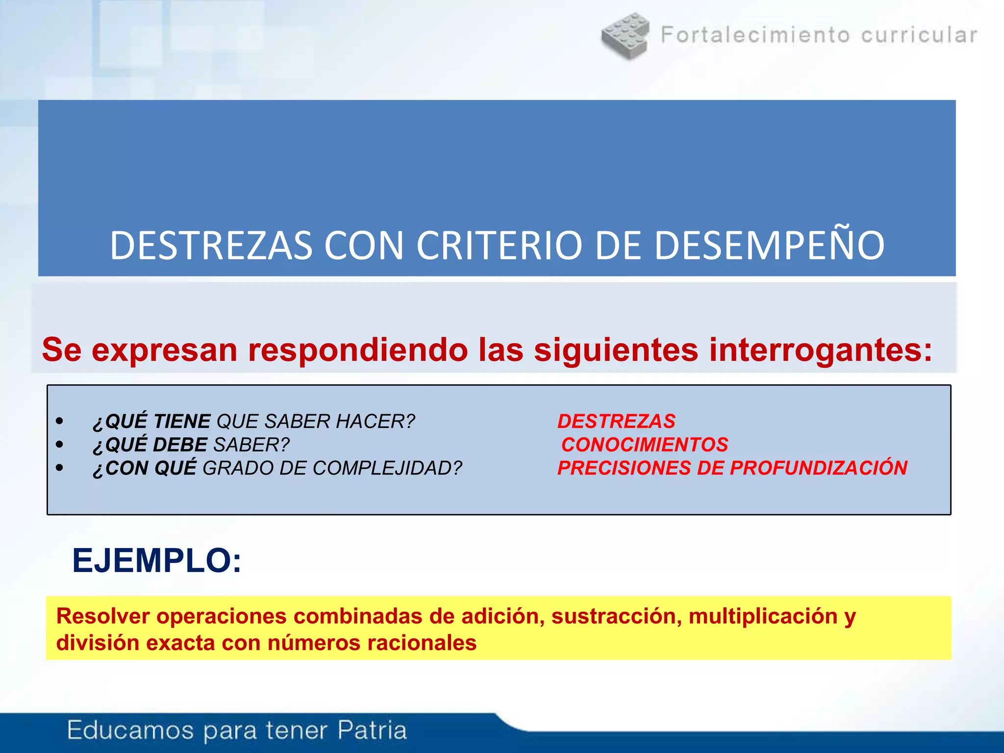 1 estructura curricular | PPT