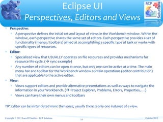 Eclipse Training - Introduction | PPT