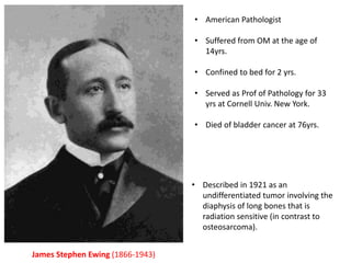 Ewing's sarcoma | PPTX